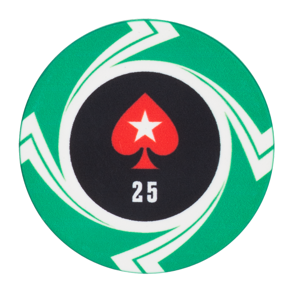 Pokerstars Green Chip Roll - Pokerstars store.