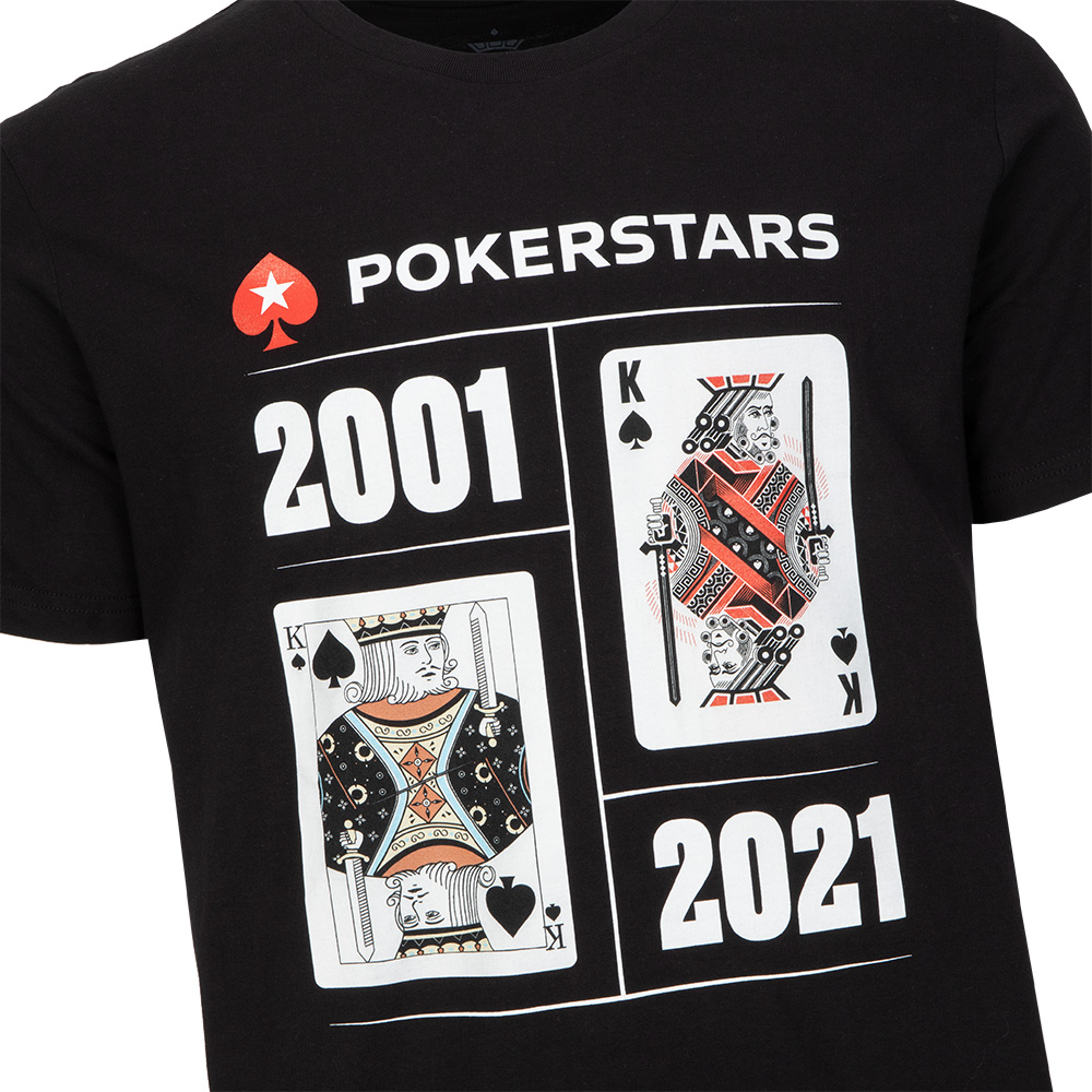 Pokerstars 2001 - 2021 T-Shirt.